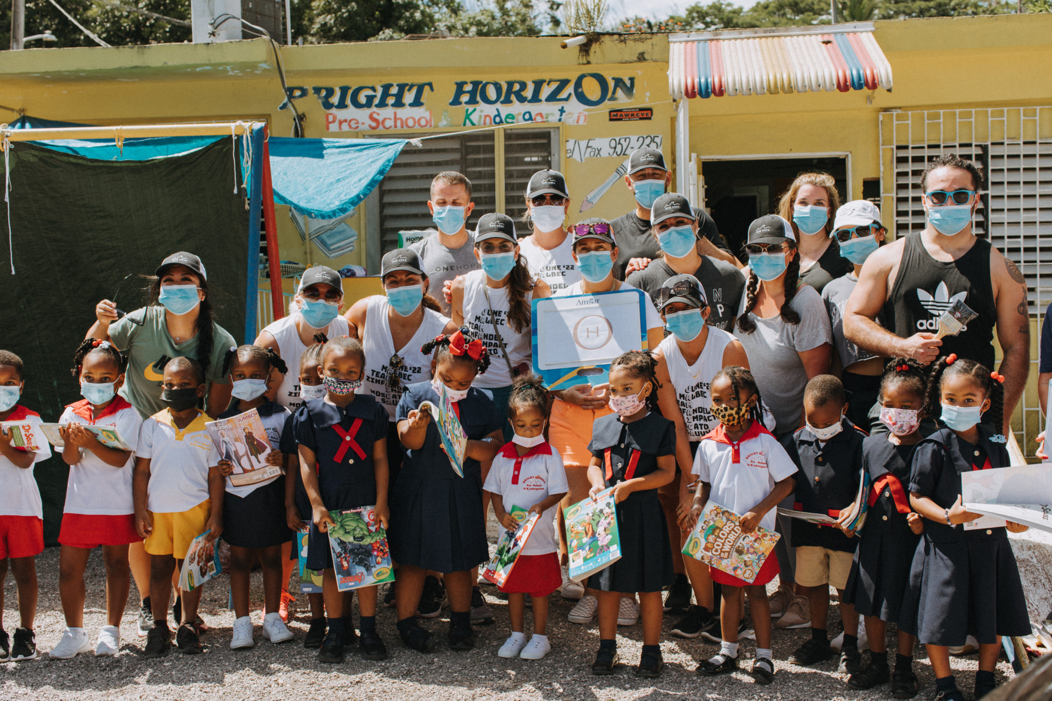 An Afternoon with Bright Horizons School in Jamaica - ONEHOPE Blog