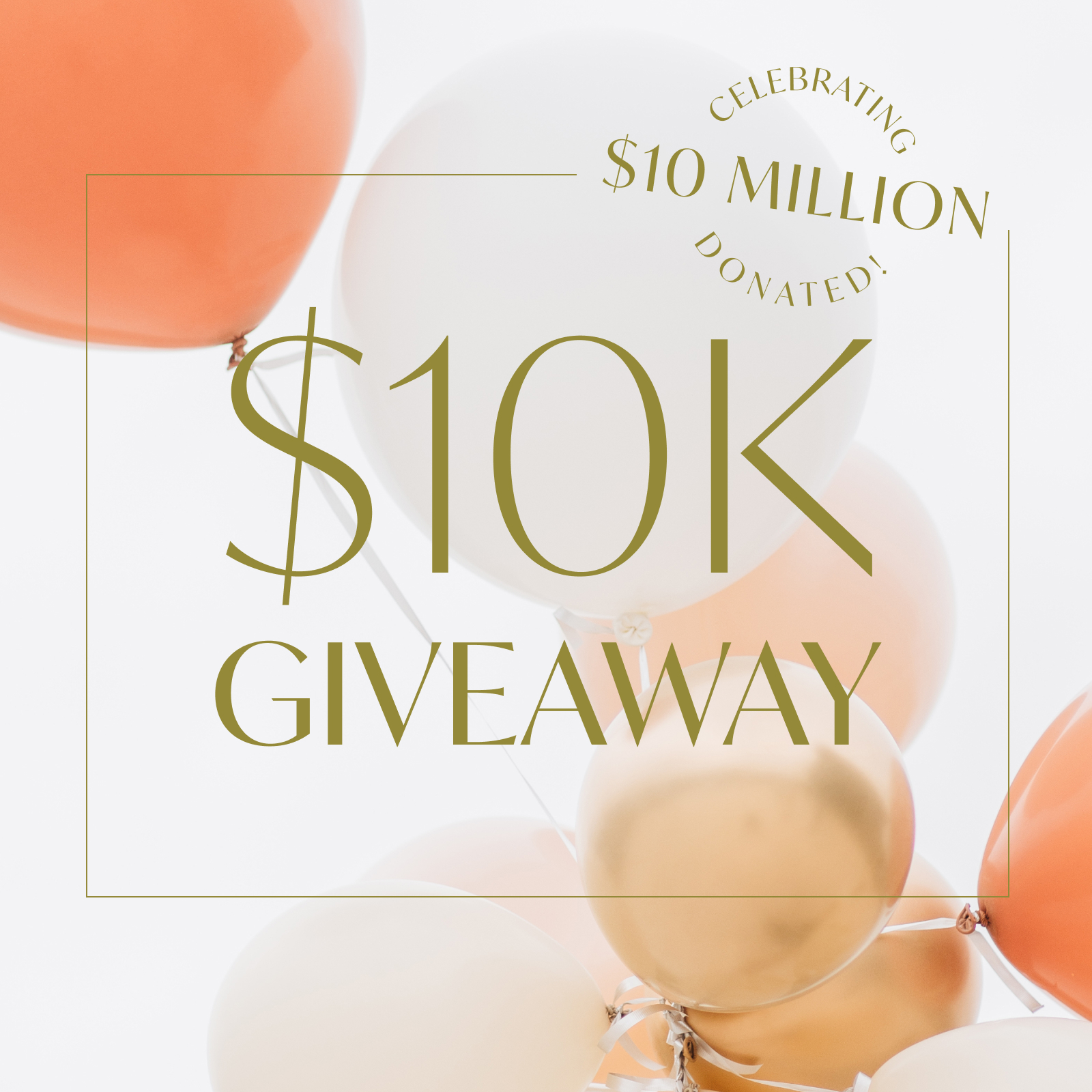 Giving Milestone $10k Giveaway - ONEHOPE Blog